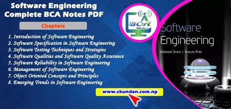 software engineering complete bca notes pdf