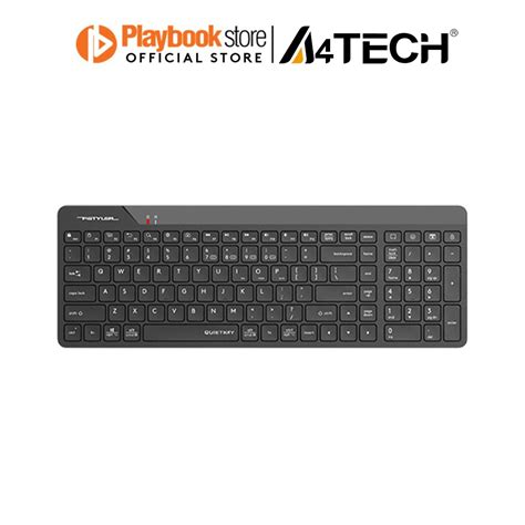 A4tech Fbk23 Quiet Key Bluetooth And 2 4g Wireless Keyboard Shopee Philippines