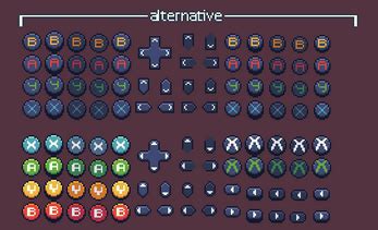 Gamepad UI Controller Prompts Pack By Greatdocbrown