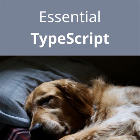 Essential TypeScript A Free TypeScript Programming Book