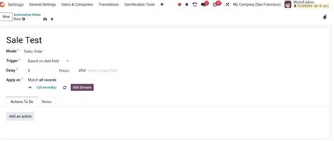 How To Configure And Customize Automated Actions In Odoo18