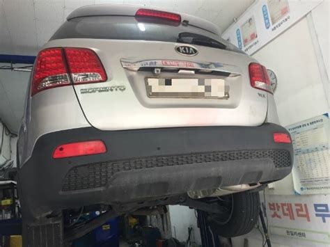 쏘렌토 소음기 수리 및 교환자동차소음기수리및교환마후라교환머플러교환수원안양군포의왕안산천일카센타천일카센터