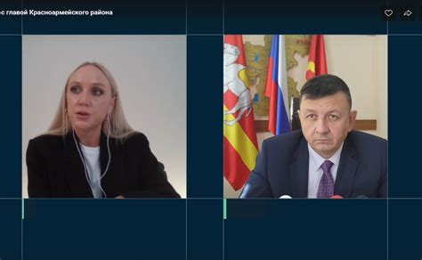 Глава Красноармейского района в прямом эфире ответил на вопросы жителей