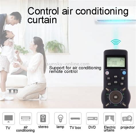 Chunghop Rm L991 Universal Lcd Remote Controller With Learning Function