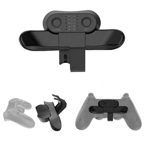 Extended Gamepad Back Button Attachment Joystick Rear Button With Turbo