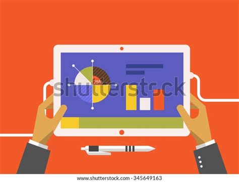 Analysis Actions Infographic Analytics Analysis Icon Stock Vector