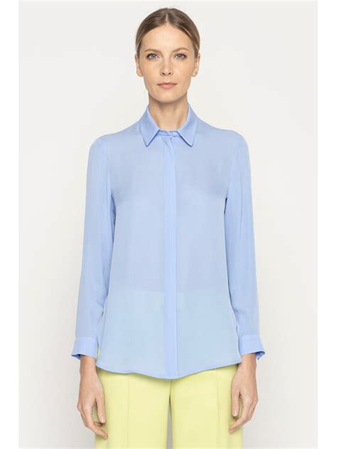 Deni Cler Milano Koszula W Dc 1416 C2 E8 51 1 Niebieski Regular Fit