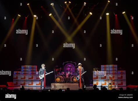 Elwood Francis Frank Beard And Billy Gibbons Of Zz Top On August 24 2022 In Madison