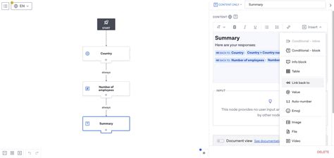 link back to a previous node bryter help center
