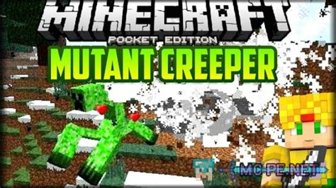 Mutant Creeper Addons MCPE Minecraft Pocket Edition Downloads