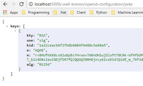用 Identity Server 4 JWKS 端點和 RS256 演算法 來保護 Python web api IT閱讀