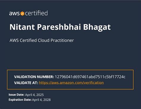 Cloudjourney Aws Awscertified Techlearning Cloudcomputing Nitant Bhagat 18 Comments