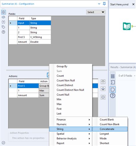 solved combine rows that have the same zip but some are alteryx