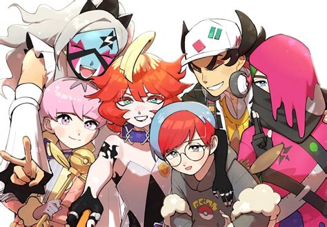 Penny Mela Giacomo Eri Ortega And More Pokemon And More Drawn By Nuinu Nui Danbooru