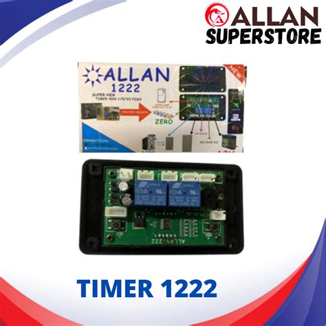 Allan Superstore 1222 Timer 4 Digit Updated Version Support 1 5 10 Piso