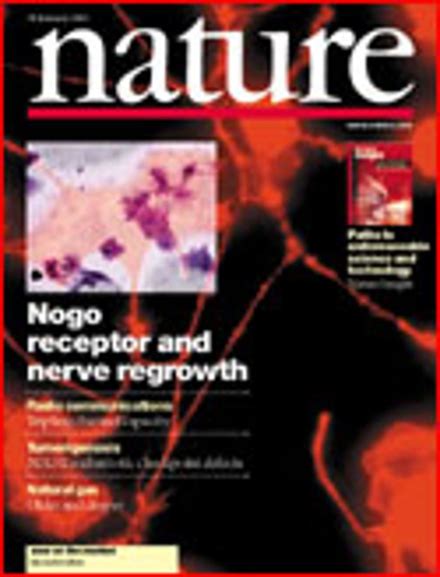 Volume 409 Issue 6818 18 January 2001