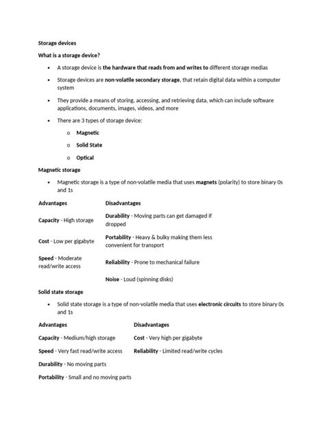 storage devices pdf byte computer data storage