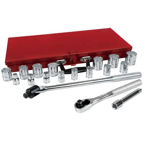 54120 Juego De Dados Y Accesorios Cuadro De 1 2 En Pulgadas 19 Piezas Urrea