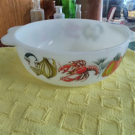 Crown Pyrex Etsy