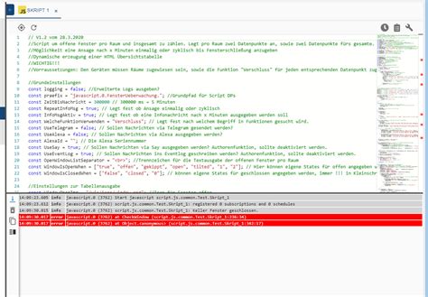 javascript error bei zustandswechsel · issue 2 · pittini iobroker