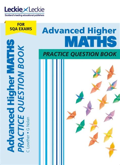 Advanced Higher Maths By Graeme Nolan Harpercollins Publishers Uk