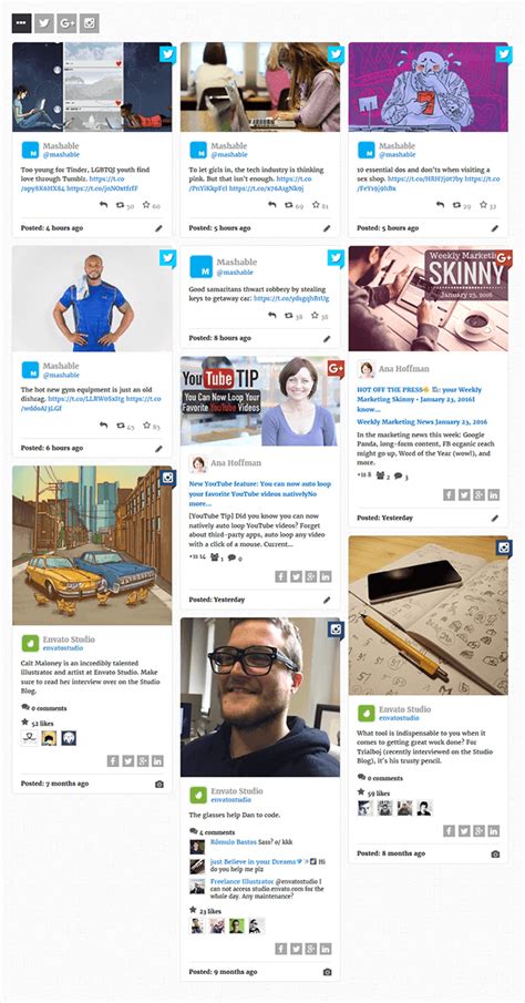 Php Social Stream Social Networking Php Script Inkthemes