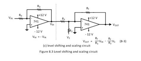 C Level Shifting And Scaling Circuit Figure 83