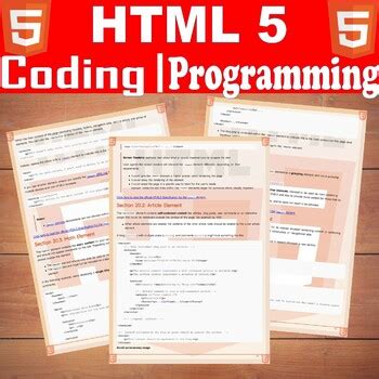 HTML For Programming Computer Science And Web Development By GURU TECH LAB