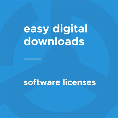 破解版 Nulled Easy Digital Downloads Software Licenses免费下载已激活WordPress插件 芒果运营
