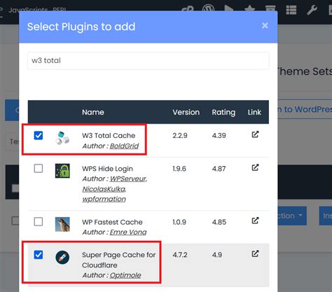 how to create plugin sets or templates in wordpress