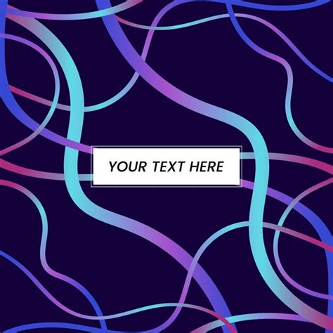 Premium Vector Smooth Colorful And Futuristic Neon Lines Background