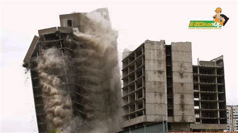 Explosion Vs Implosion Demolition Showdown 💥 Ez Cleanup