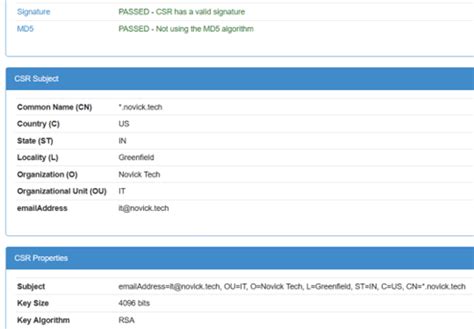 Creating A CSR For A Wildcard SSL Certificate Novick Tech