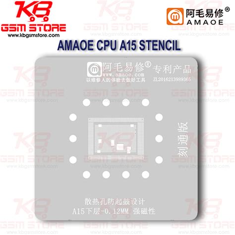 Amaoe Cpu A15 Stencil Kb Gsm Store Amaoe Stencil A15 Cpu