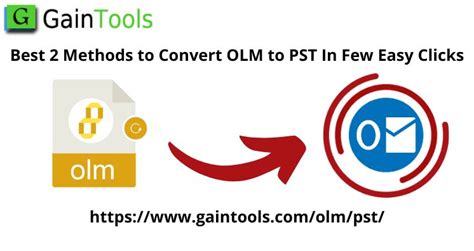 know the best 2 methods to convert olm to pst within few clicks