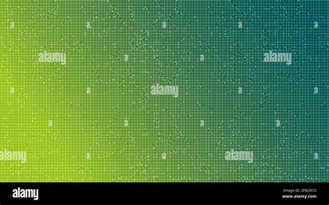 Green Circuit Microchip Technology On Future Backgroundhi Tech Digital