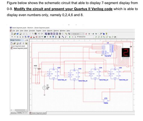 solved figure below shows the schematic circuit that able to