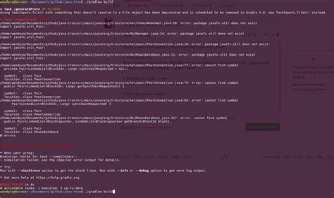 build failed in ubuntu 16 04 4 lts · issue 337 · tronprotocol java