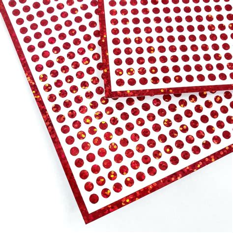 Small Red Dot Stickers Etsy