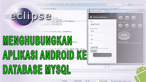 Tutorial Eclipse Menghubungkan Aplikasi Ke Database Mysql Youtube