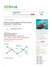CCNA V V Chapter PT Practice Skills Assessment Packet Tracer Pdf Home CCNA