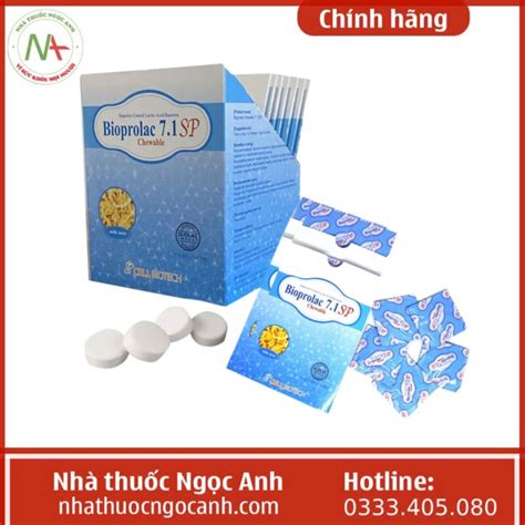 Bioprolac Chewable 7 1 Sp Là Thuốc Gì Tác Dụng Gì Giá Bao Nhiêu