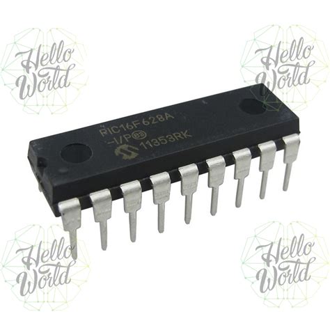 Microcontrolador Microchip Pic16f628a Ip Hello World
