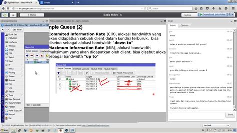 Mikrotik Training Online Ilmujaringan 4 Qos Simple Youtube