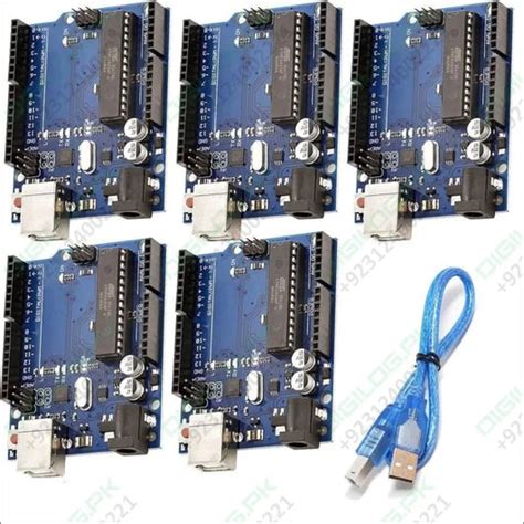 Arduino Uno R3 Dip With Usb Cable Without Arduino Logo Digilogpk