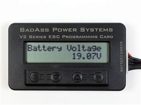 BadAss Rebel V2 Series Brushless ESC LCD Programmer