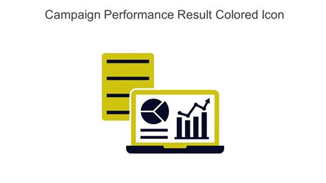 Campaign Performance Result Colored Icon In Powerpoint Pptx Png And Editable Eps Format PPT Slide