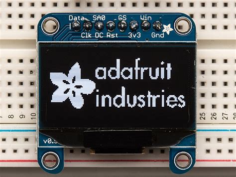 Adafruit Monochrome 1 3 128x64 Oled Graphic Display Pi Supply