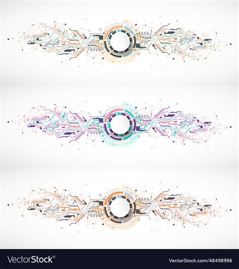 abstract background with plexus effect scientific vector image