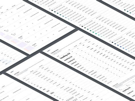 captiv8 design system design tokens by slava karablikov on dribbble